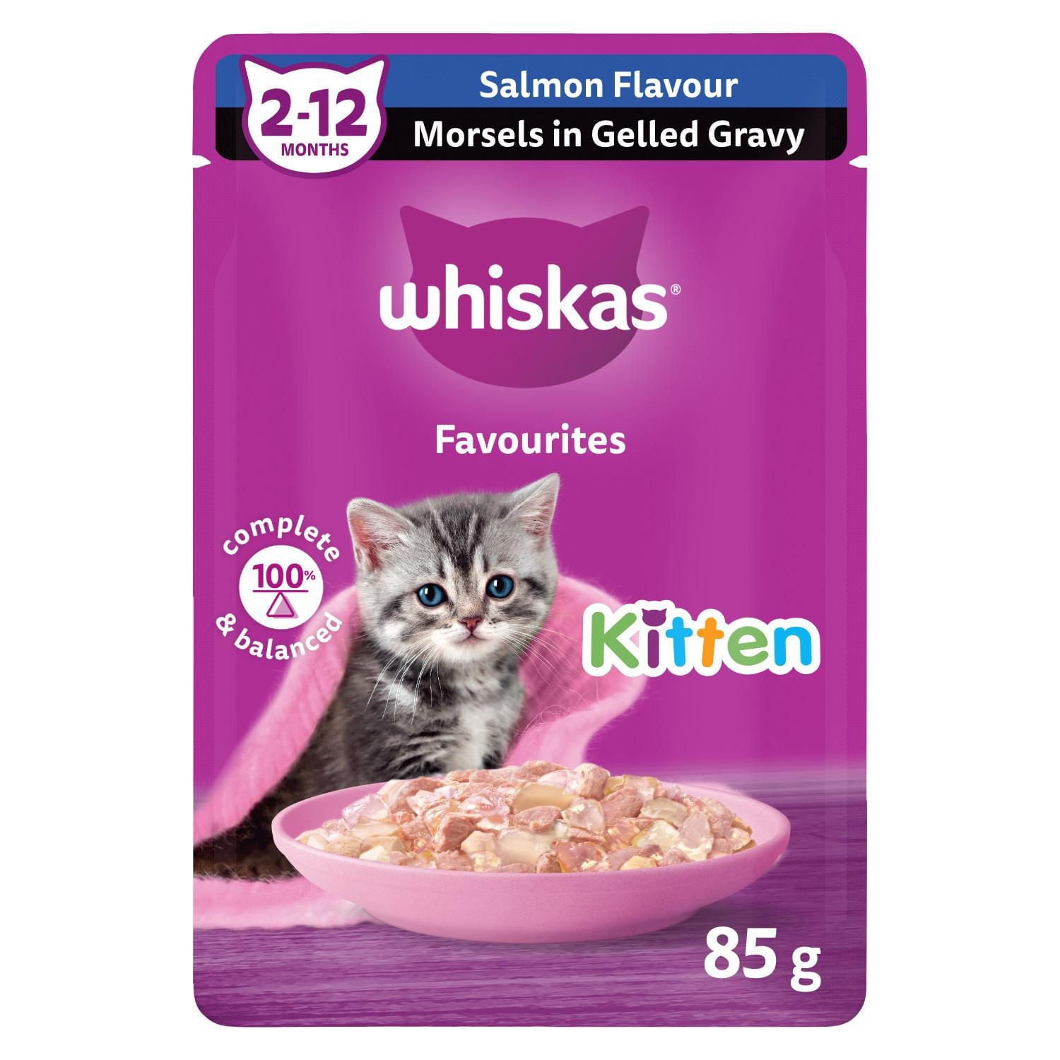Click here for Whiskas Favourites Kitten Wet Morsels In Gelled Gr... prices