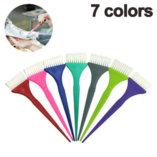 7 Piece Hair Color Brushes, For Highlighting and Coloring Large ...