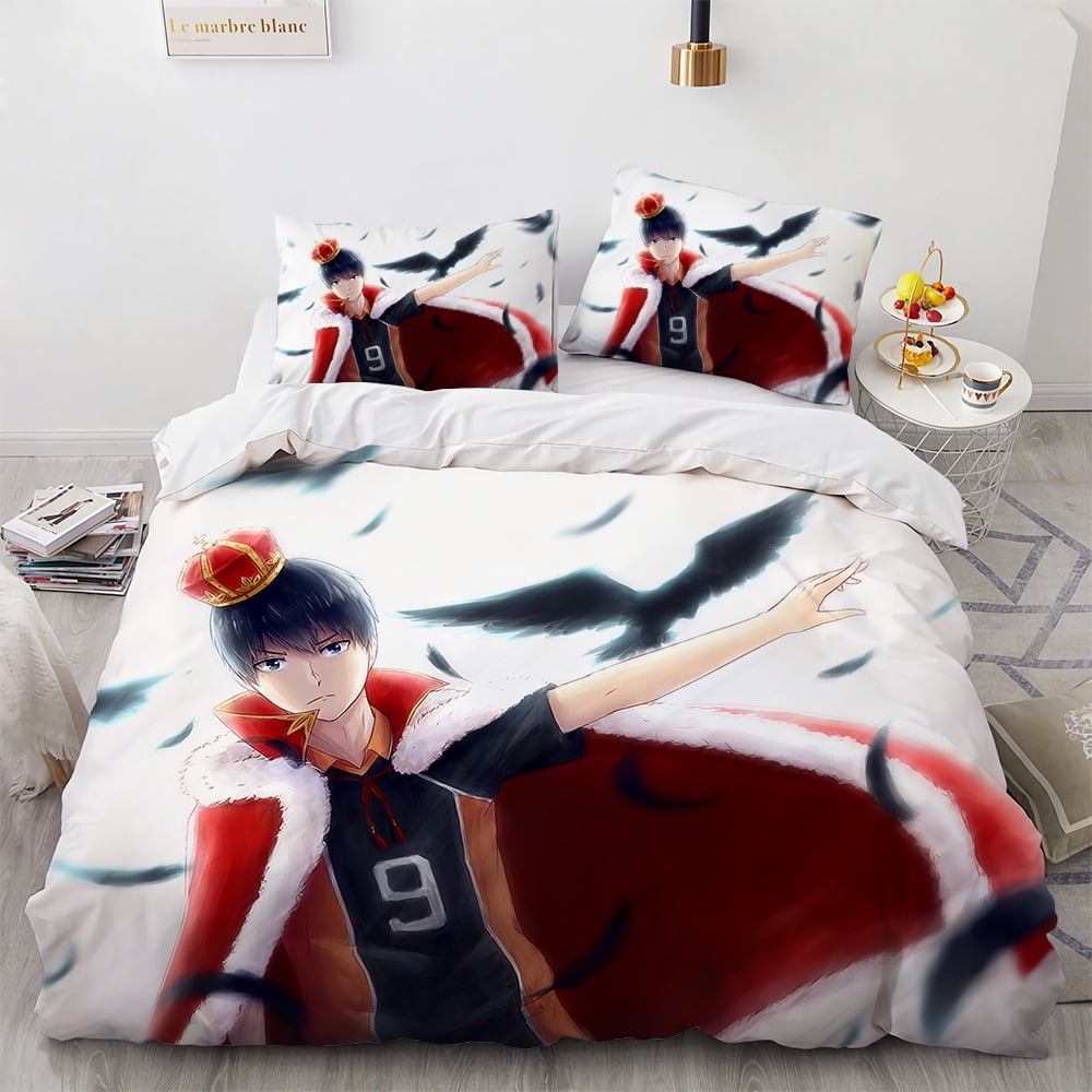 Anime Haikyuu Bedding Sets 3D Printed Kawaii Cute Cosplay Haikyuu King ...