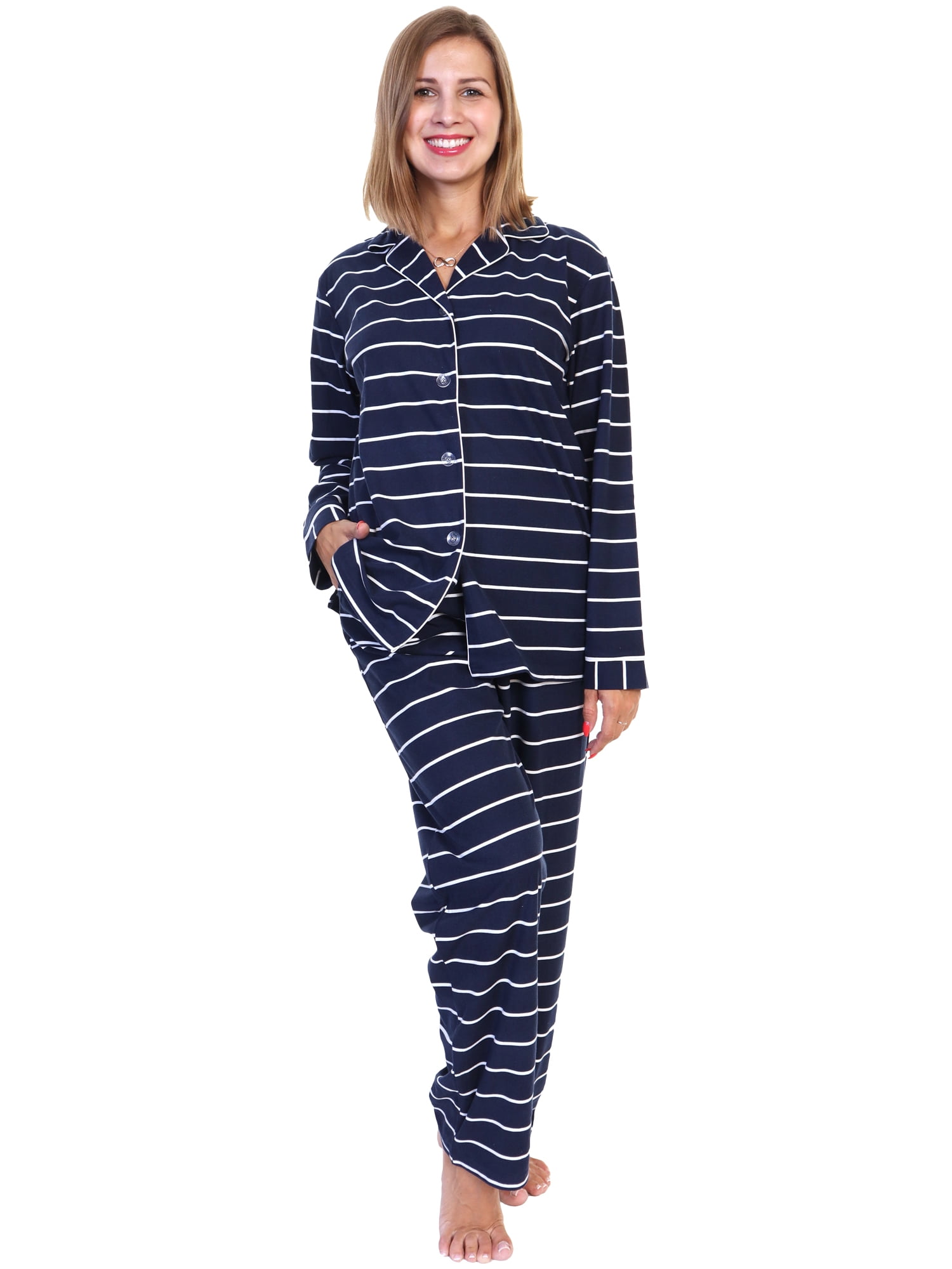 Angelina COZY Flannel Pajama Set (1-Pack) - Walmart.com