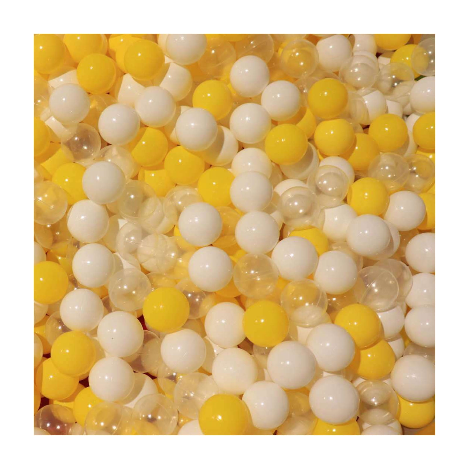 LIWEN Thickened Eco-friendly Ball Pit Balls - 100-Piece Set - Smooth ...