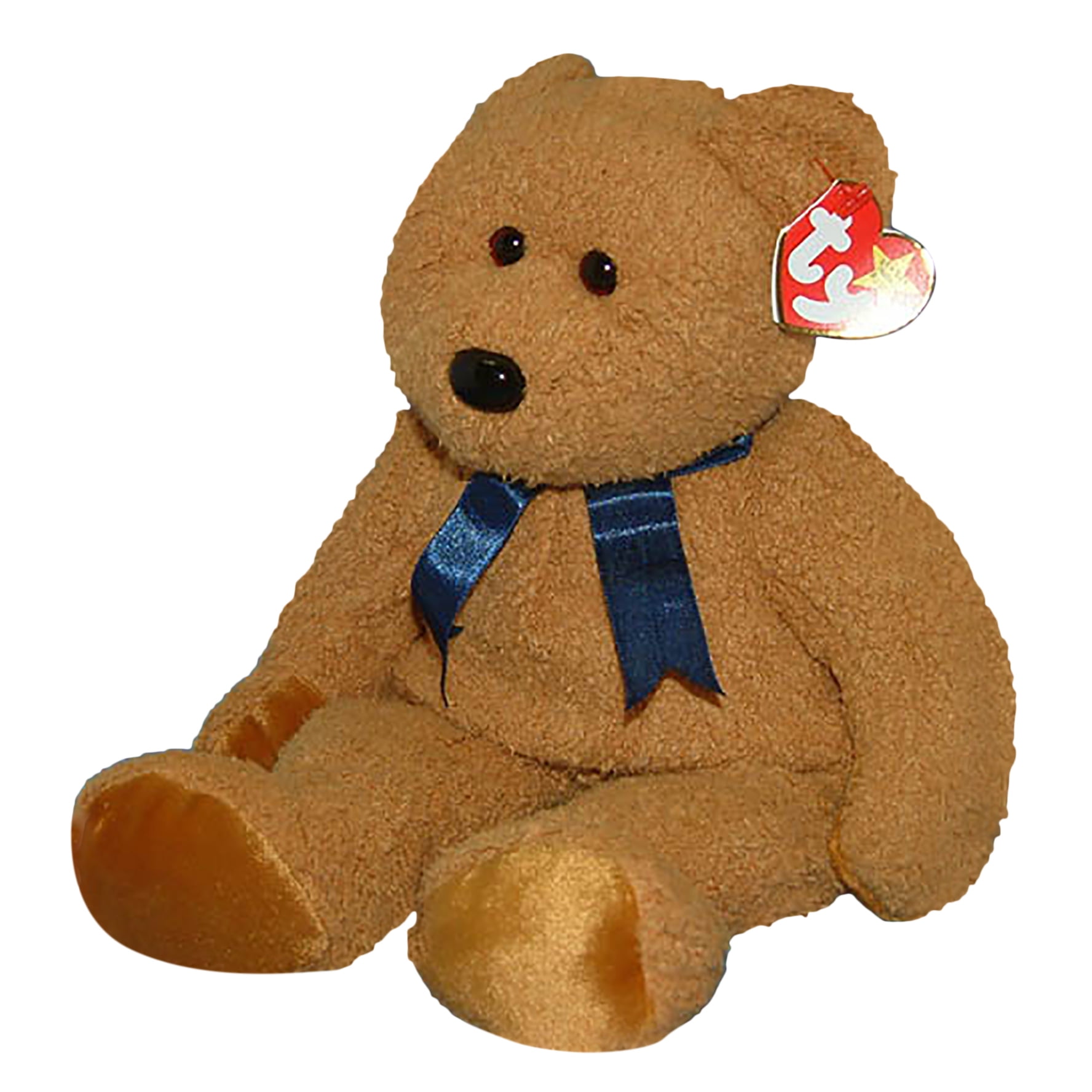 Ty Buddy: Fuzz the Bear | Stuffed Animal | MWMT's - Walmart.com