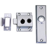 Perko 0930DP0CHR Reverse-Bevel Rim Lock Set with Flush Strike - Walmart.com
