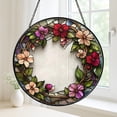 Garden Floral Arch Stained Glass Suncatcher – Artistic Window Art1701 ...