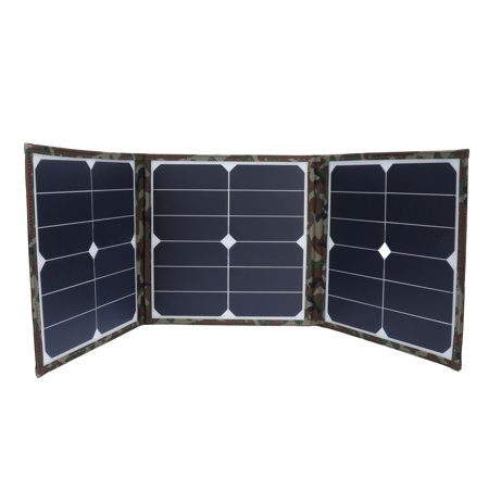 Solar Panel, Polysilicon 18V 100W Portable Solar Panel Bag For RVs ...