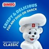 Bimbo White Toasted Bread, Family Owned Recipe, Ready-to-eat 14 Slices ...