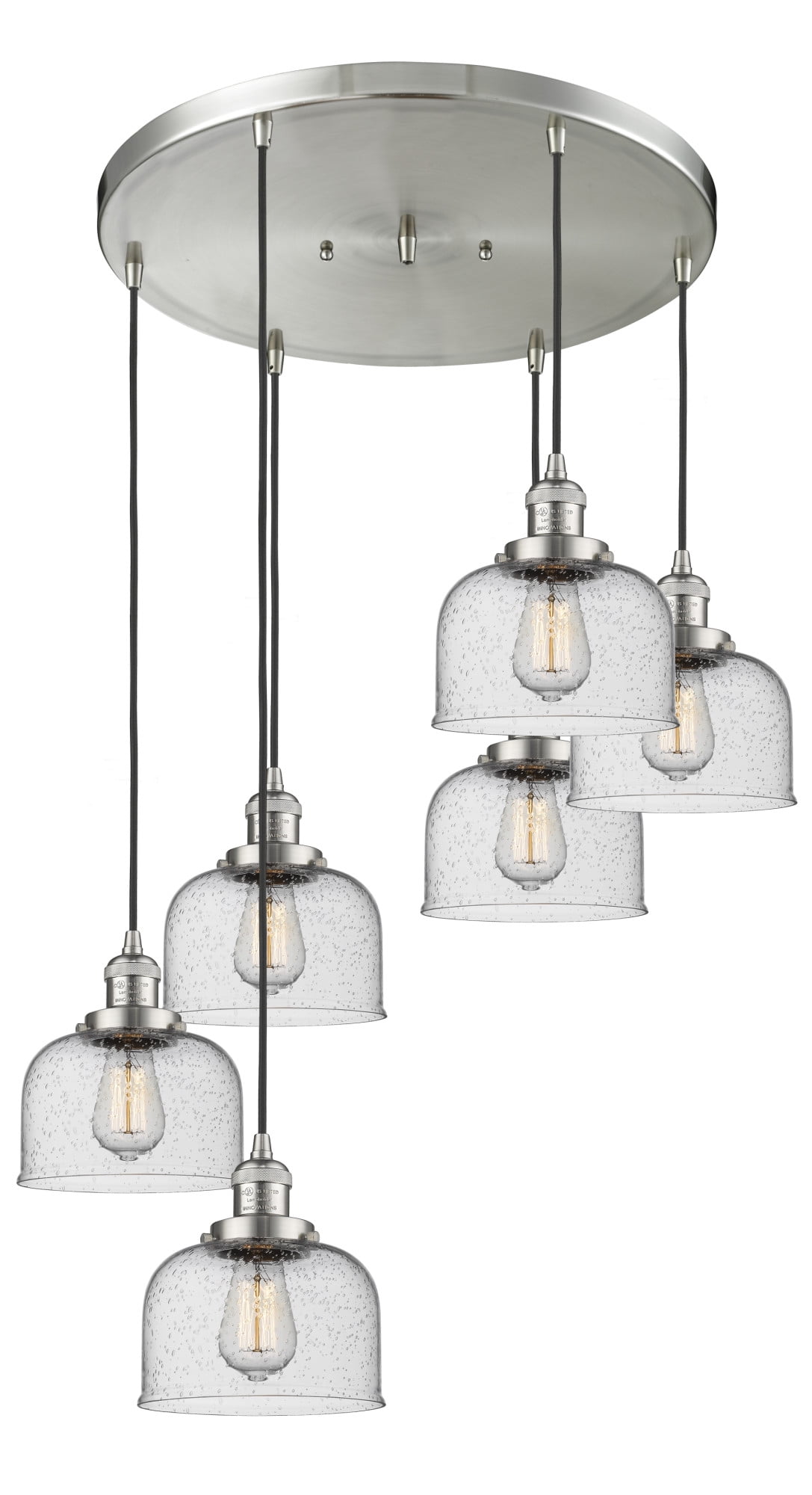 Innovations Lighting 212/6 Large Bell 6 Light 12" Wide Multi Light ...