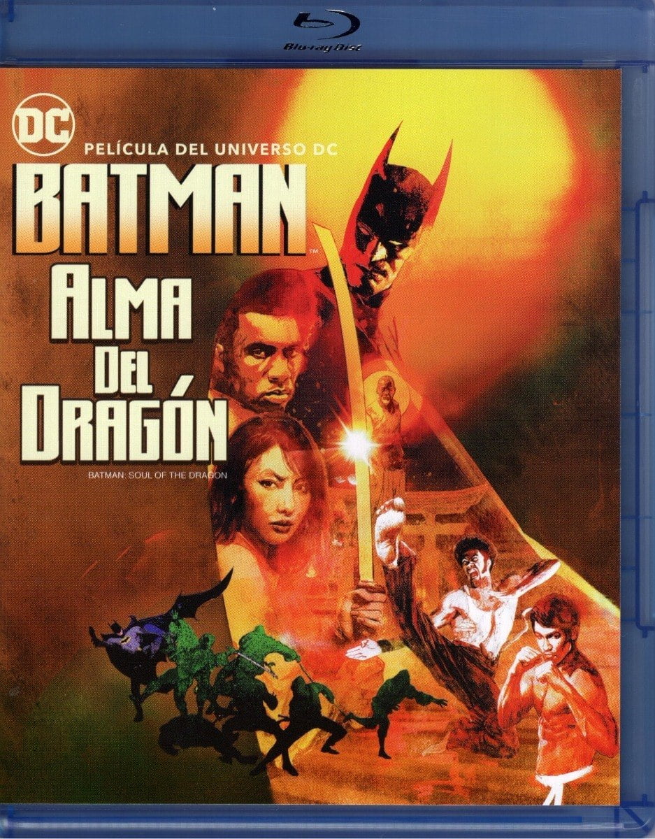 Batman Alma De Dragon Dc Pelicula BLU-RAY Warner Bros Blu Ray | Walmart ...
