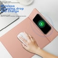 Mouse Pad - With 15W Fast Charging Office Mouse Pad, Multifunction ...