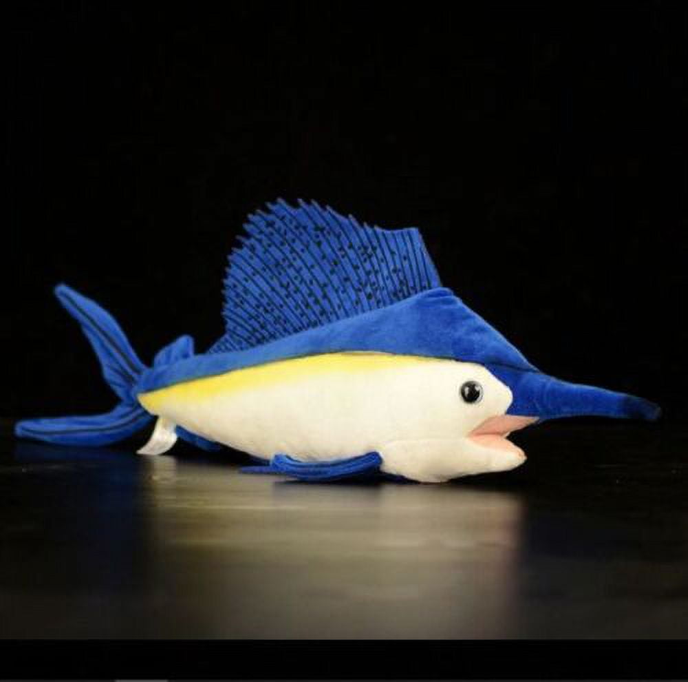 46cm Sailfish Plush Toy Stuffed Sea Animal Soft Depth Ocean Fish Doll ...