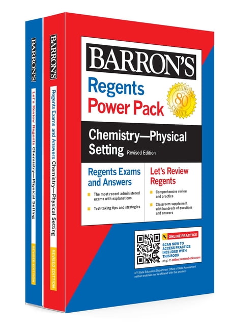 Barron's Regents NY: Regents Chemistry--Physical Setting Power Pack ...