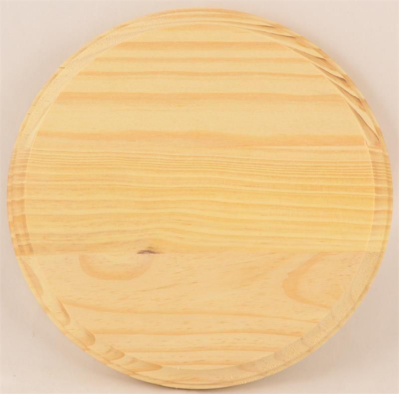 Round Wood Plaque 7 inch - Walmart.com