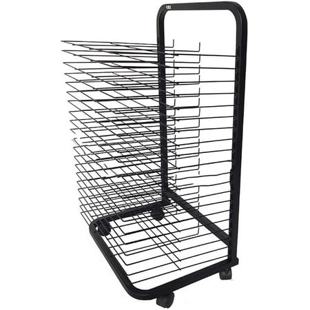 20 Floors Art Drying Rack, Metal Color Coating Picture Album Display ...