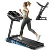 SuperFit Foldable Electric Treadmill, Compact Portable Home Running ...