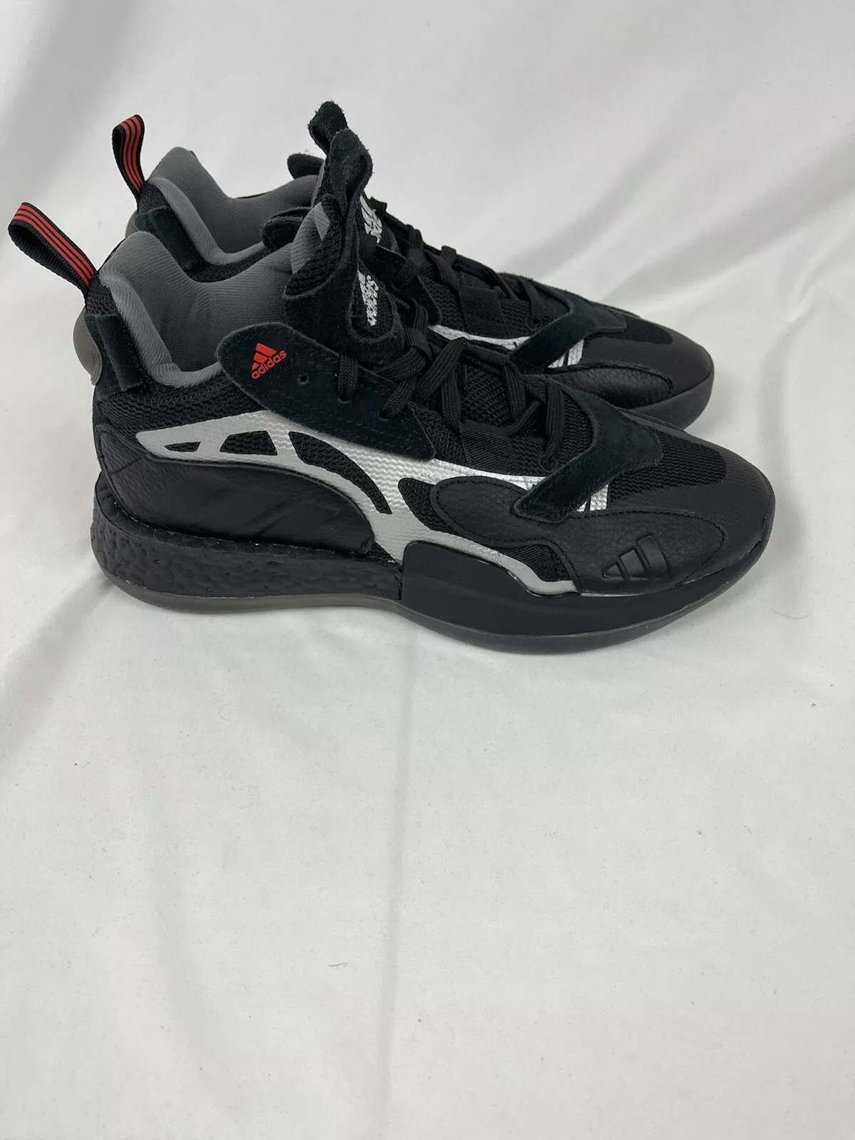 Adi - das Zone Boost Men's Basketball Shoes Black Red Gray EG5760 Size Men’s 7 NEW | Bodega ...