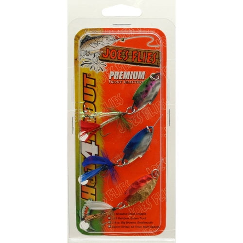 Joe's Flies Short-Striker Inline Spinner, Multi Color, 3pk - Walmart.com