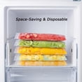 100 PCS Food-Grade Disposable Popsicle Bags, Thickening Freezer Pop ...