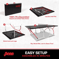 Penn Easy Setup Mid Size 15mm Table Tennis Table, Sets up in Minutes ...