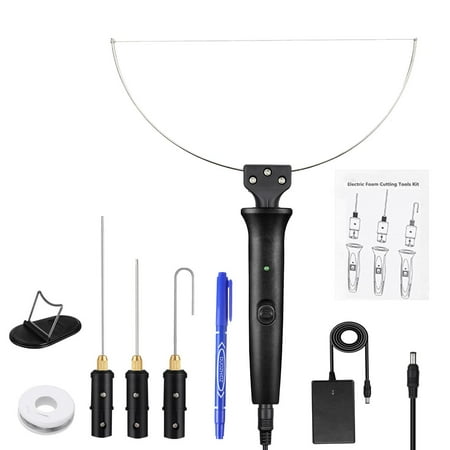 9 Pieces Set Hot Wire Foam Cutter 18W Cutter Electric Foam Cutter ...