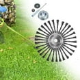 Grass Weeder Brush Cutting Head Rotary Steel Wire Weeds Brush Head for ...