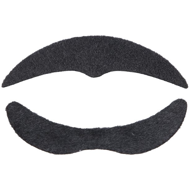 Bigote Falso, Bigote Falso Autoadhesivo Negro nico Tela No Tejida ...