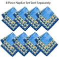 Home Bargains Plus Mediterranean Blue Sun Rectangle 70 inch Long Fabric ...