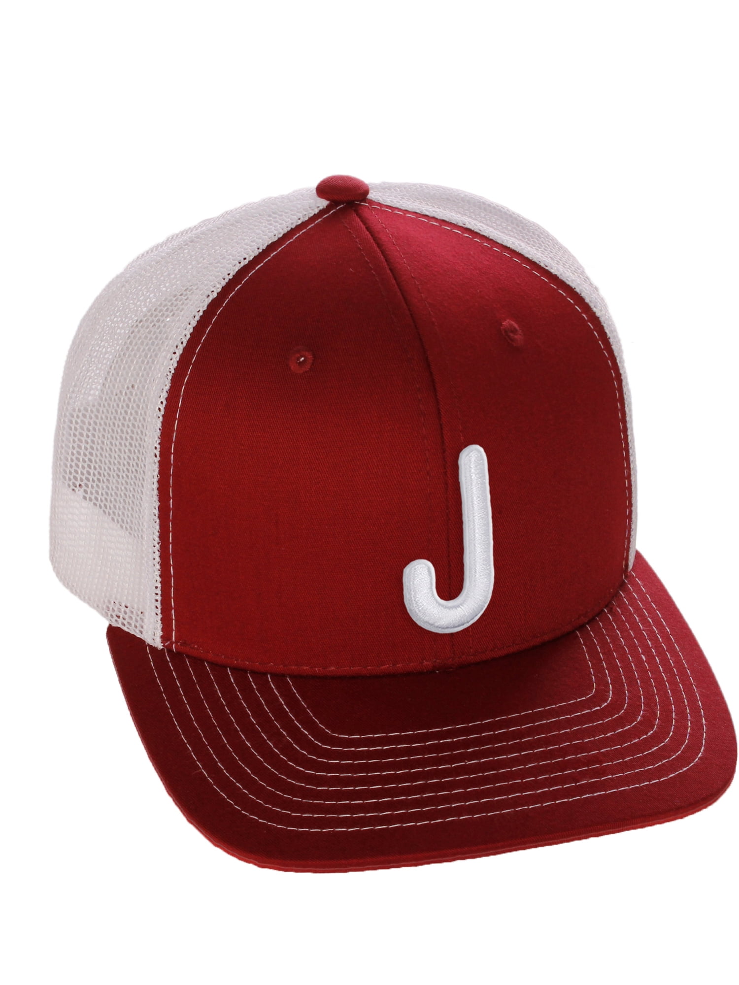 Daxton Classic Baseball Trucker Hat Embroidered A to Z Letters ...
