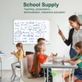 "Lockways Big 36"" x 24"" Magnetic Dry Erase Board for Dorm, Wall ...