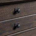 Sauder Carson Forge 4-Drawer Dresser, Coffee Oak Finish - Walmart.com