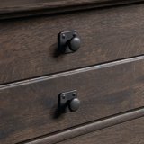 Sauder Carson Forge 4-Drawer Dresser, Coffee Oak Finish - Walmart.com