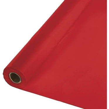 Classic Red Banquet Table Roll - Walmart.com