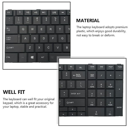 Black Frame Laptop Keyboards Supplies Computer The laptop keyboard Key ...