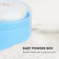 Blue Powder Puff Talcum Powder Puff After Bath Powder Puff and ...