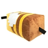 Mojang Minecraft Bee Plush Cuddle Pillow Buddy, Soft Microfiber, Yellow ...