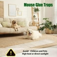 8 Pcs 47 Inch Ultra Large Sticky Mouse Glue Traps Sticky Rat Trap That ...