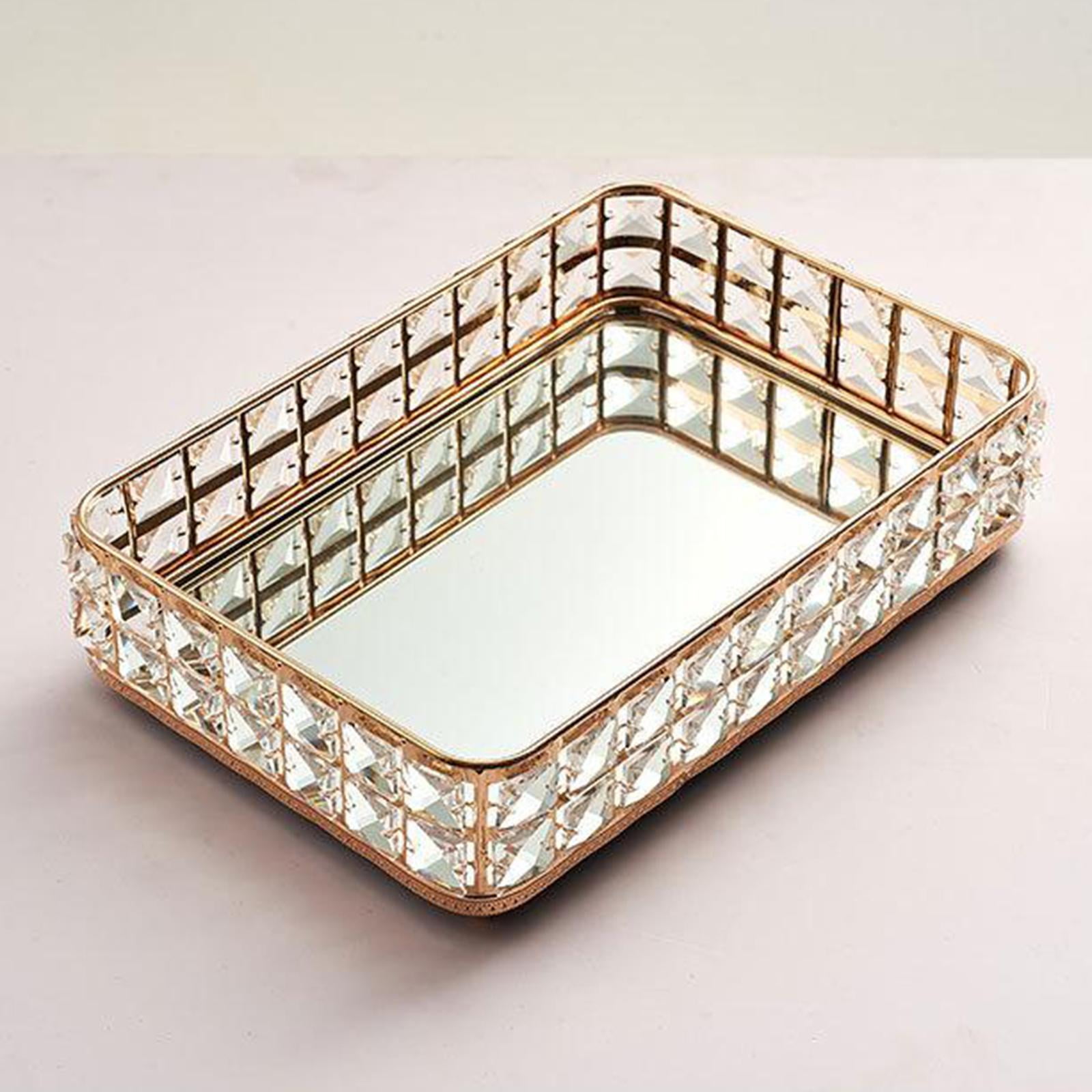 Serving Trays Rhinestone Platters Perfect for Breakfast, Food, Dish ...