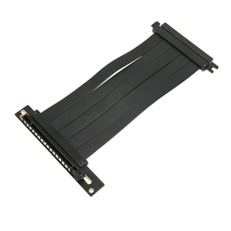 PCIE 4.0 X16 Extender Riser Cable, 128Gbps Graphic Card Extension ...