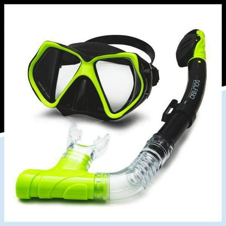 Dolfino Pro Gemini Adult Mask and Snorkel Combo - Yellow - Walmart.ca