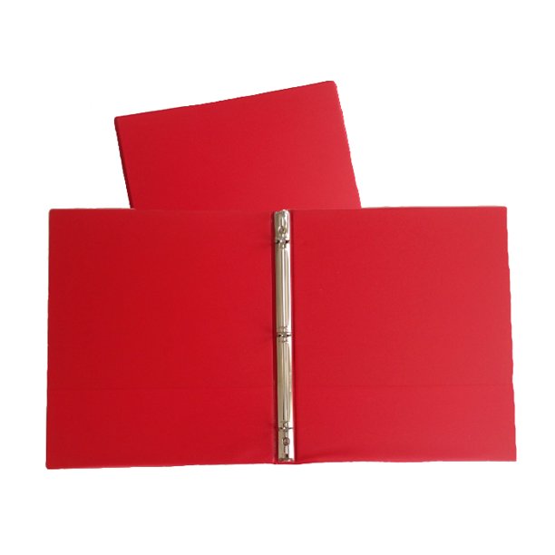 Red Vinyl Standard 3-Ring Binders, 1/2-Inch, for 8.5" x 11" Sheets ...