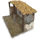 "Faithful Treasure Hand-Painted Indoor Nativity Scene Stable, Polyresin ...