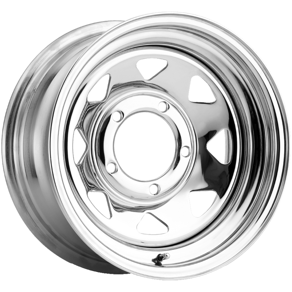 Pacer 315C Spoke 15x7 6x5.5" +13mm Chrome Wheel Rim 15" Inch - Walmart ...