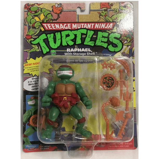 Teenage Mutant Ninja Turtles: Raphael with Storage Shell (Bilingual ...