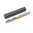 TEMO 1 pc 5/16 Inch M35 Cobalt Stepped Point Jobber Drill Bit, Easy ...
