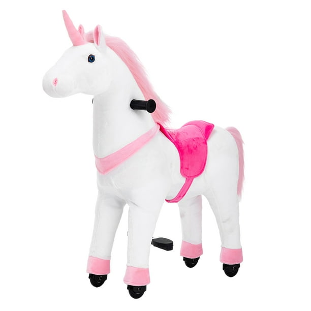 Ponyeehaw Ride on Unicorn Toys,Mechanical Ride on Toys for Ages 4-9 ...