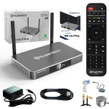 Superbox S6 Ultra 2025 Fully Loaded, Super Box S6ultra with Voice ...