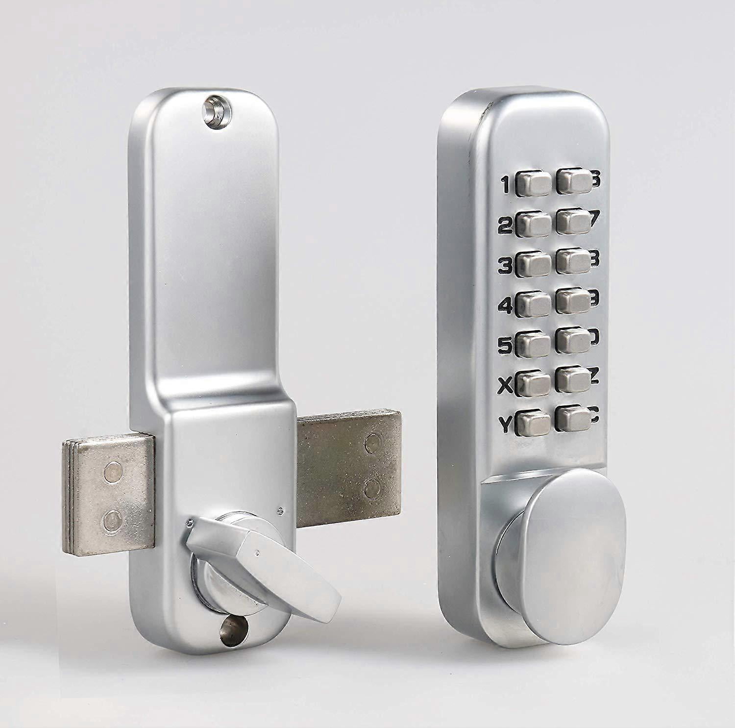 Digital Password Mechanical Door Lock Set, Sliding Swing Password ...