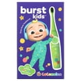 CoComelon BURSTkids Electric Toothbrush, Soft Bristles, Battery Powered ...