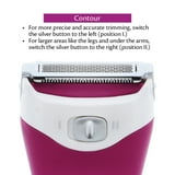 Pure Silk CPF1-6001-PRW Women's Cordless Wet and Dry Shaver - Walmart.com