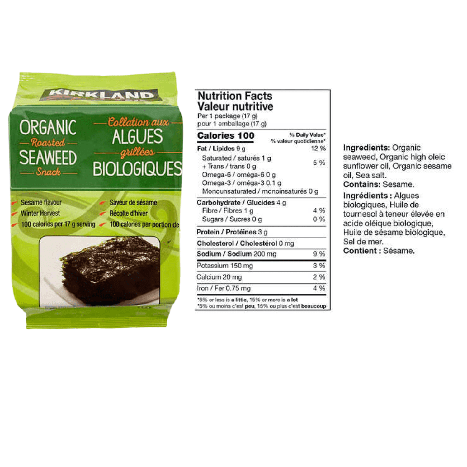 Roasted Seaweed Costco