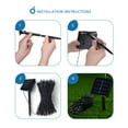 Somnr Christmas solar string lights Outdoor Decoration String Lights ...